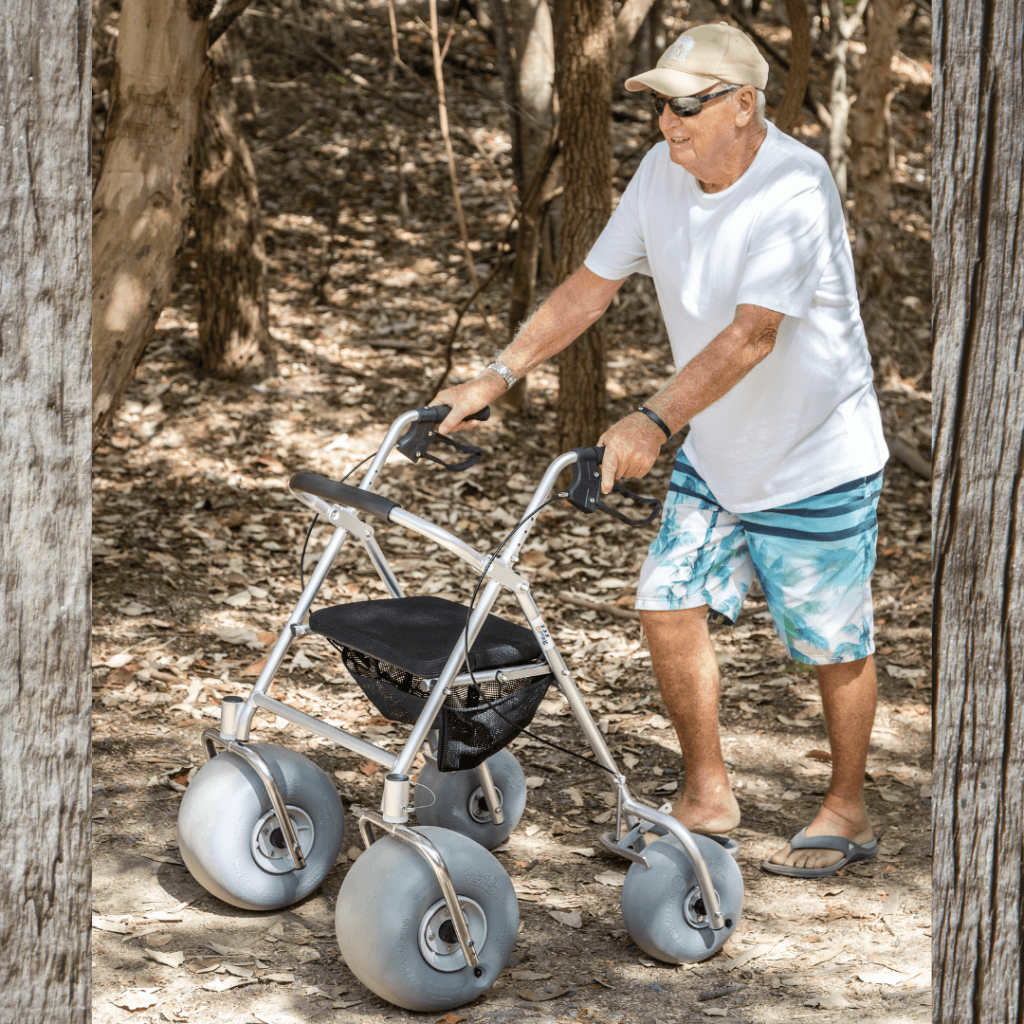 Wheeleez™ All-Terrain / Beach Rollator | Sandcruiser® | Sandpiper ...